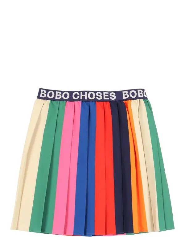 BOBO CHOSES Color Block Pleated Skirt - Other, With A Wall Thickness