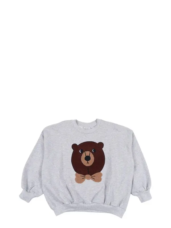MINI RODINI Bear Chenille Sweatshirt - Other