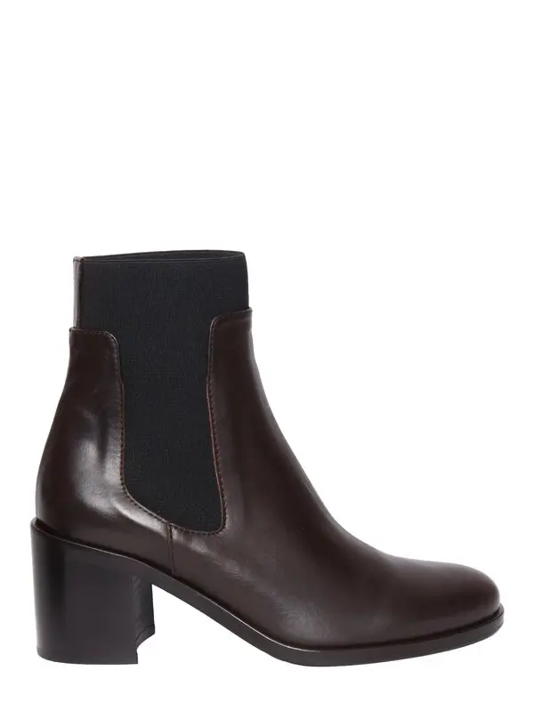 VIA ROMA 15 Elastic Ankle Boots - Red
