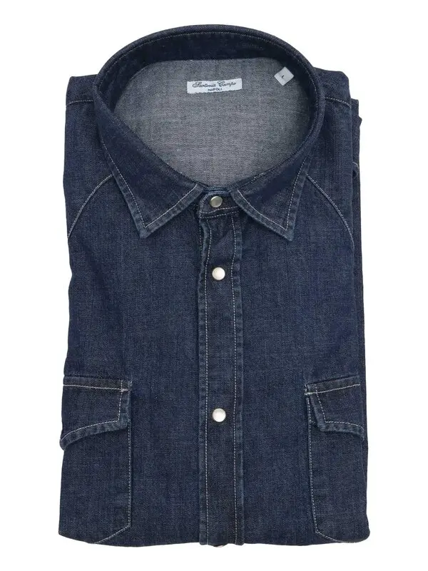 SARTORIA DEL CAMPO SONRISA Shirt - Blu