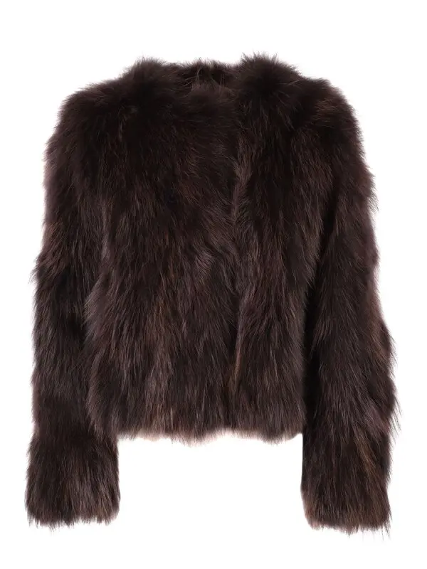 DROWS Fur Jacket - Red