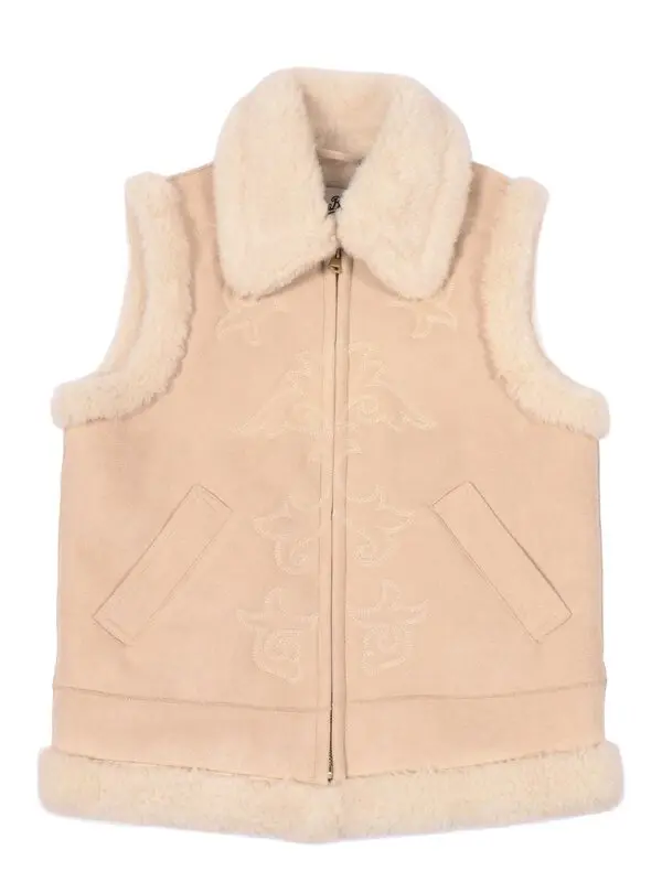 MC2 SAINT BARTH Hesketh Jr. Shearling Tex Embroidery 10 - Red