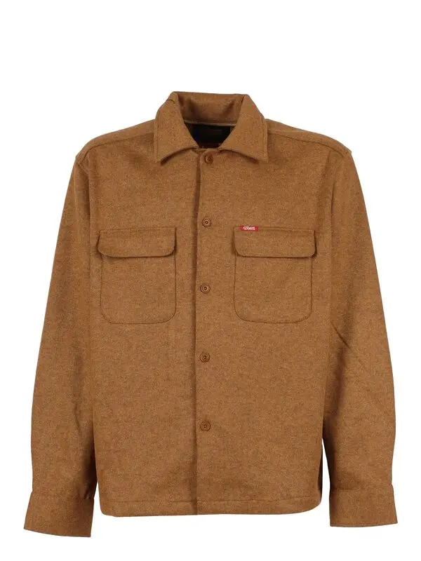 Deus Ex Machina Clayton Wool Shirt - Red