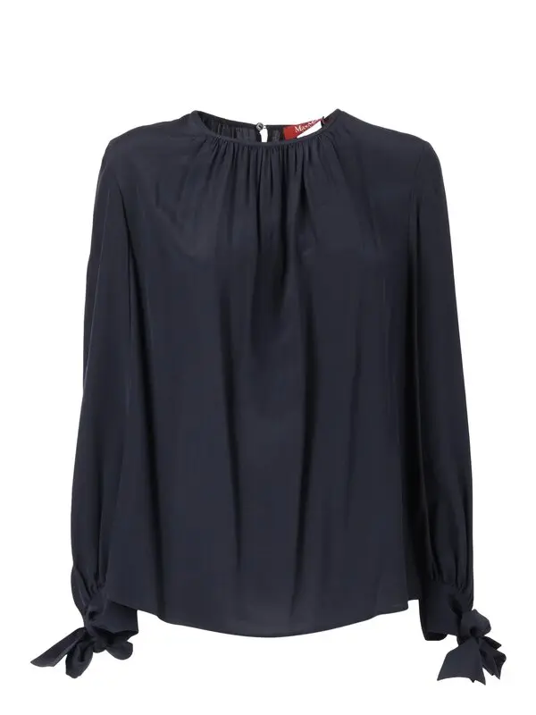 Max Mara Edotto Blouse - Blu