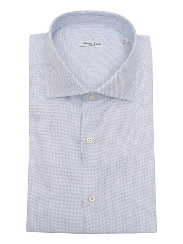 SARTORIA DEL CAMPO SONRISA Dress Shirt - Blue