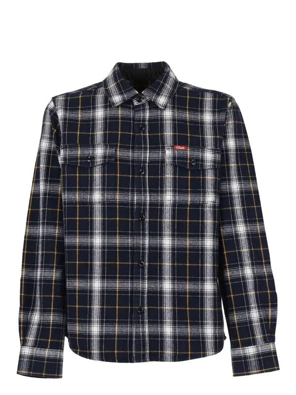 Deus Ex Machina Jermaine Check Shirt - Blu
