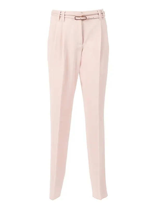 Max Mara Pantalone Lungo Gisella - Red