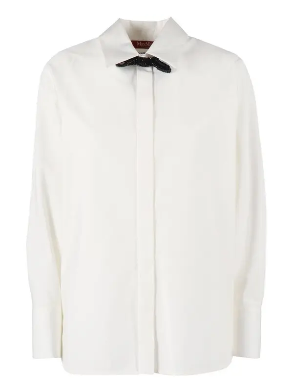 Max Mara Roll Shirt - White