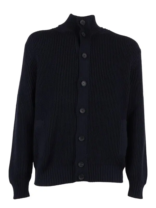 PHI FDL Merino E.fine Blusotto - Blu