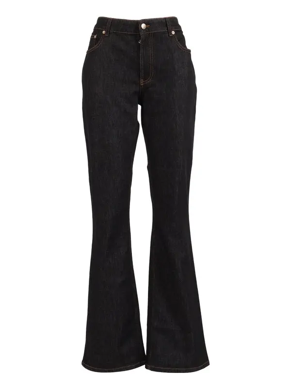 Fabiana Filippi Bootcut Slim Fit Jeans - Blu