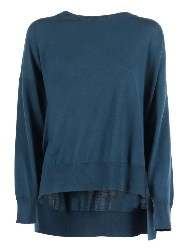 PHI FDL G.collo Maxi Ml R.merino - Blu