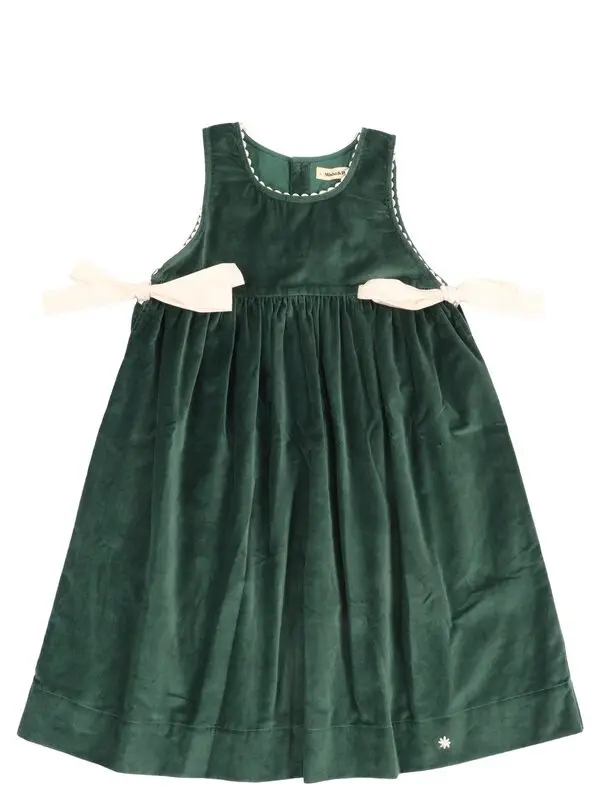 MISHA & PUFF Velvet Esme Dress - Green