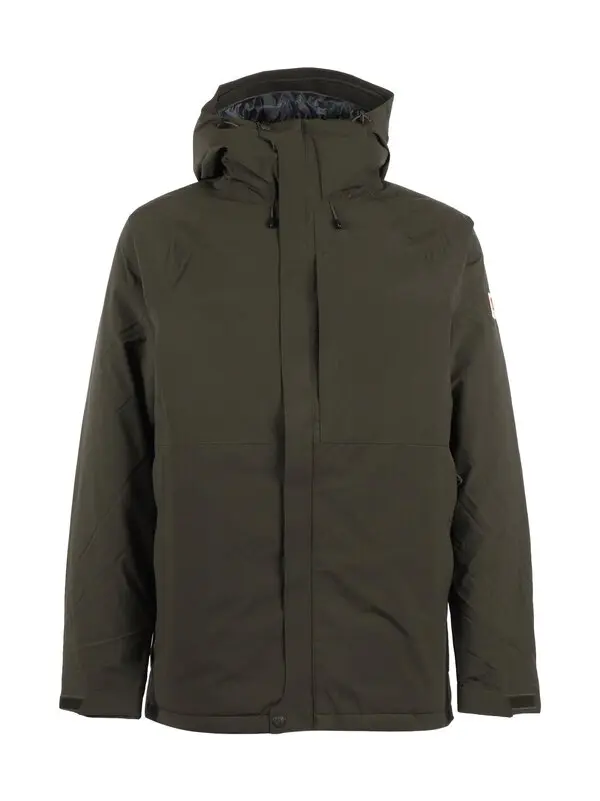 FJALLRAVEN KANKEN Hc Hydratic Padded Trail Jkt - Green