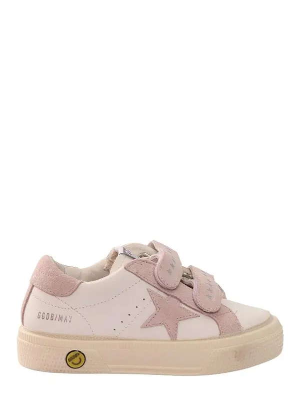 GOLDEN GOOSE May School Sneakers - White