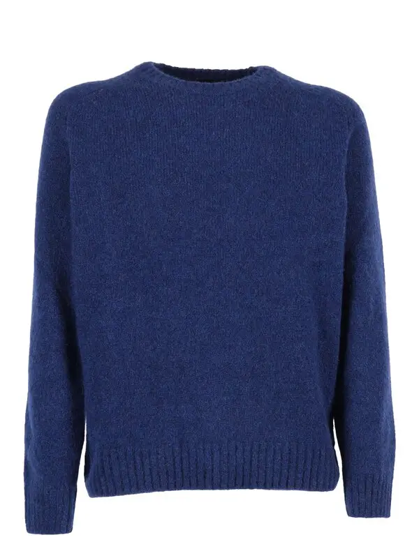 PHI FDL G.collo Manica A Martello Top - Blu
