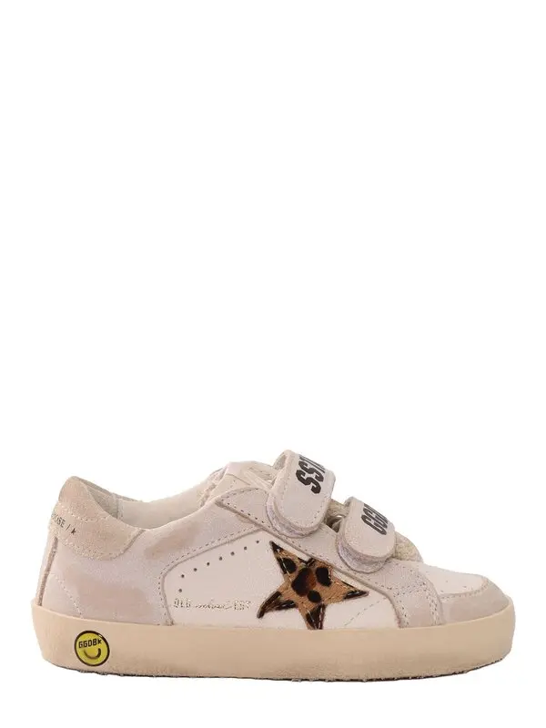 GOLDEN GOOSE Old School Nappa Sneakers With Star Detail - White