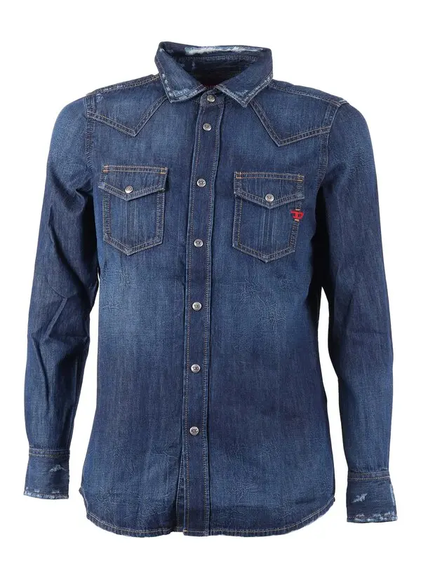 DIESEL® D-vega Camicia - Blu