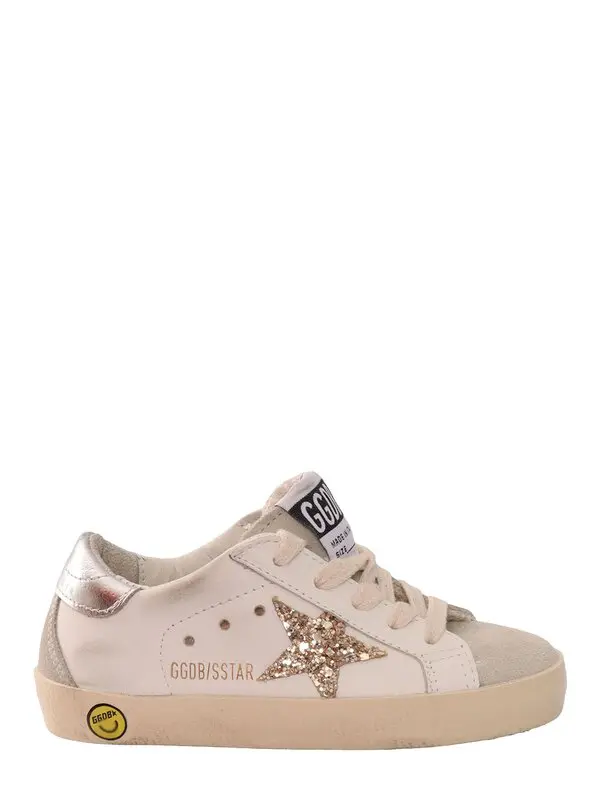 GOLDEN GOOSE Super Star Leather Sneakers - White