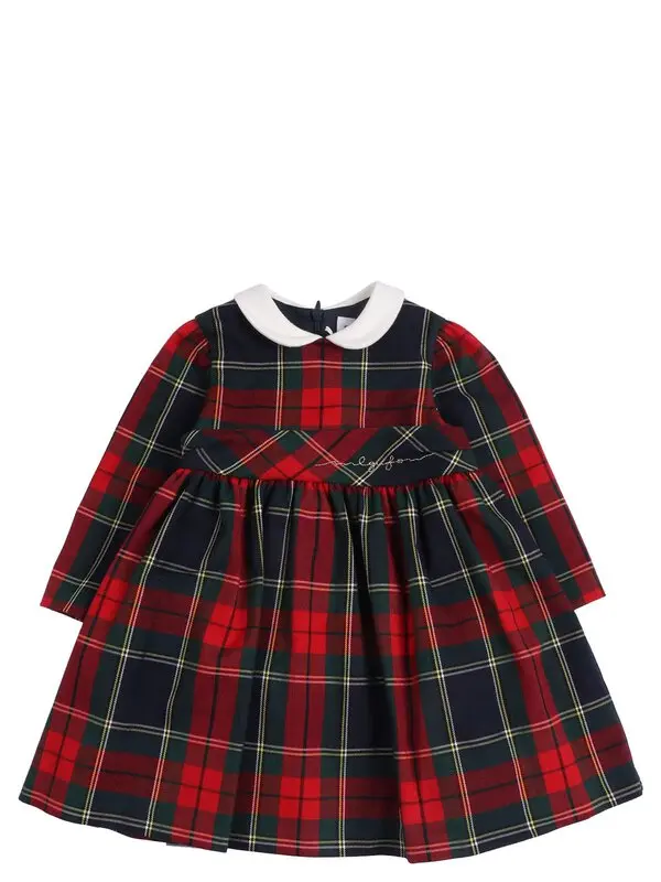 IL GUFO Long Sleeve Dress - Red