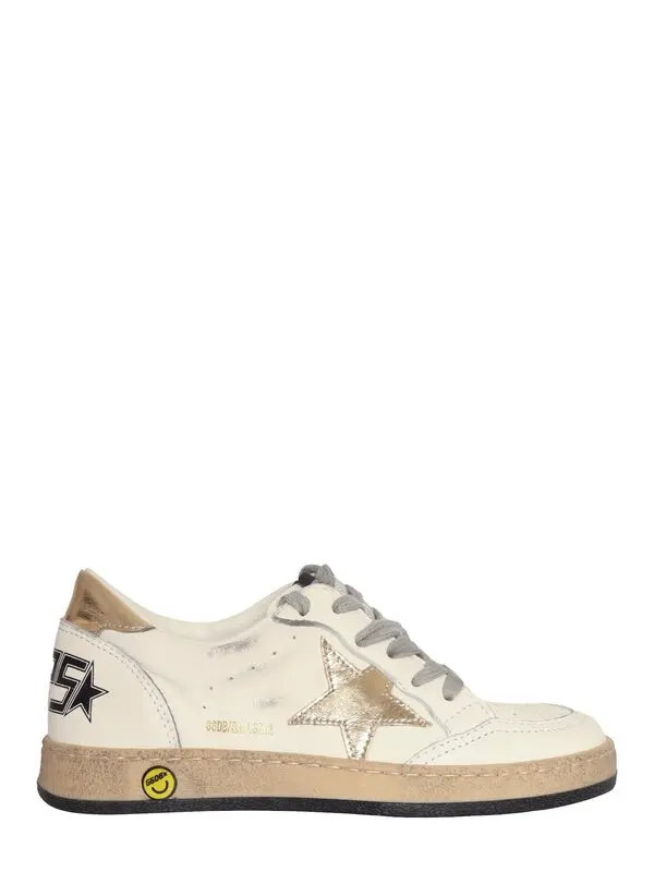 GOLDEN GOOSE Ball Star Nappa Sneakers - White