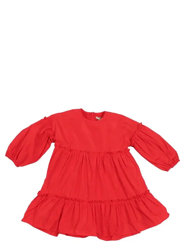 Stella McCartney Woven Dress - Red