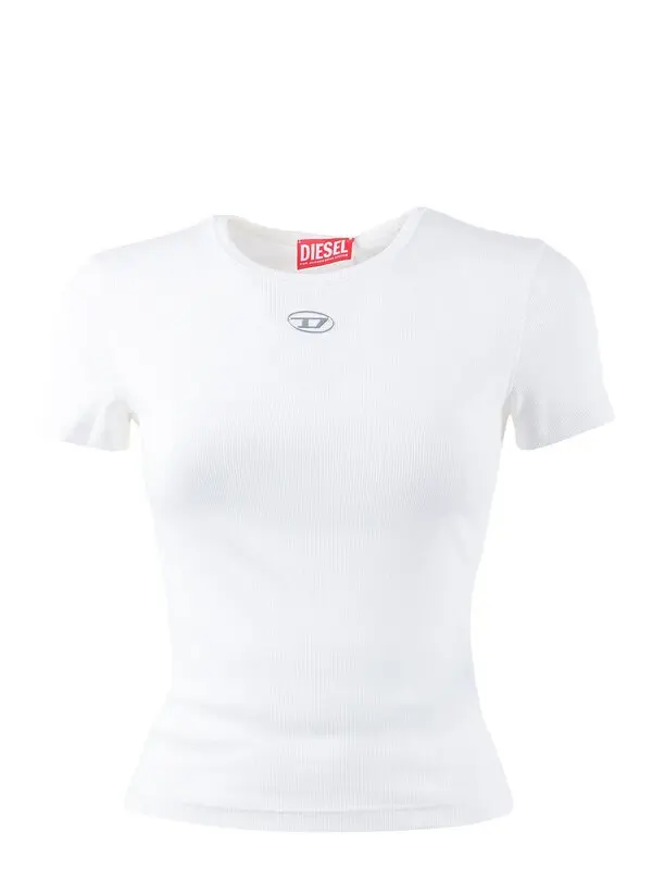 DIESEL® T-ele-long-od Top - White