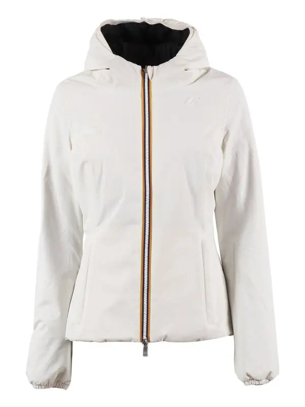 K-WAY Lily St Warm Double Corto - White