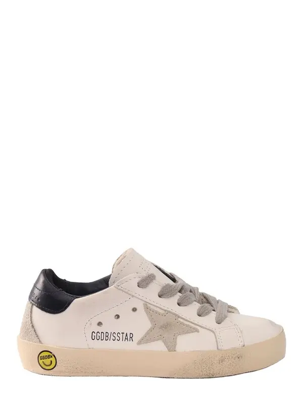 GOLDEN GOOSE Super-star Leather Sneakers - White