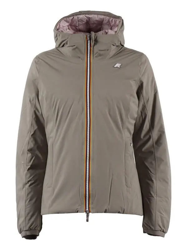 K-WAY Lily Thermo Double Corto Padded Jacket - Green