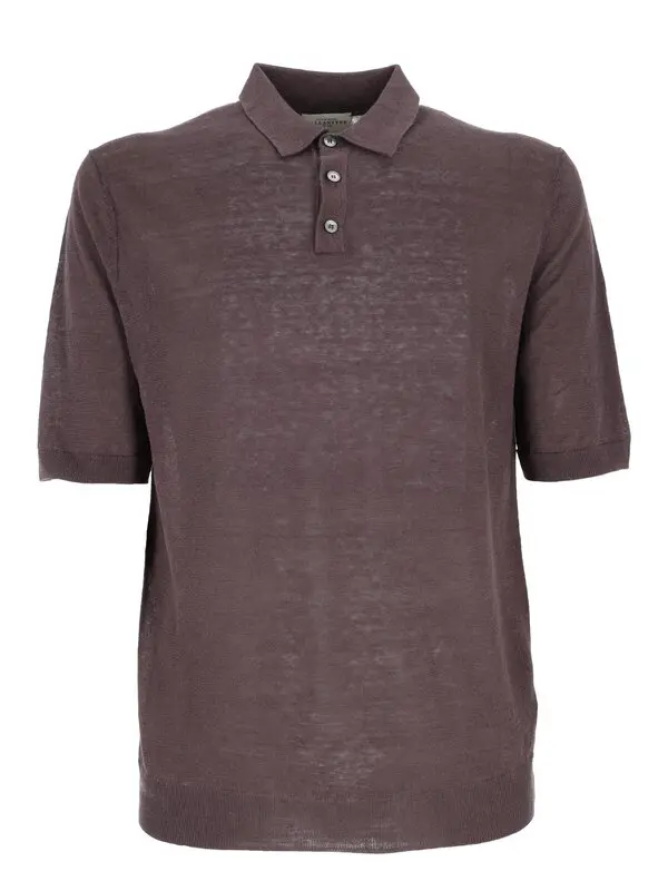 BALLANTYNE Short Sleeves Polo - Red