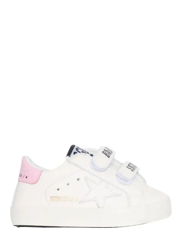 GOLDEN GOOSE Sneakers With Stripes And Star Detail - White