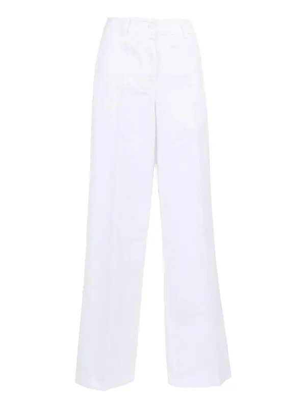 Aspesi Long Trousers - White