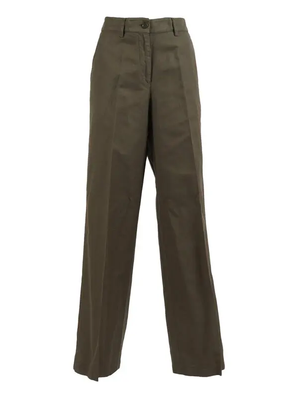 Aspesi Long Trousers - Green