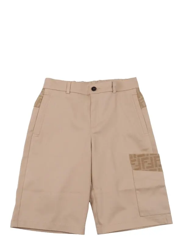 FENDI JR Gabardine Bermuda - Other