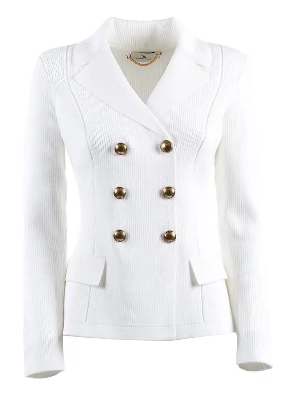 Elisabetta Franchi Maglia Tricot - White