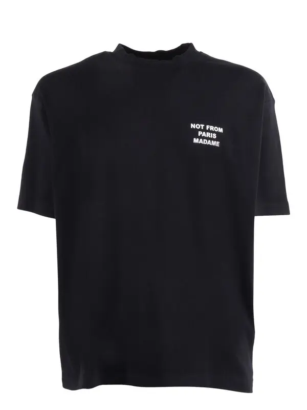 DR�LE DE MONSIEUR Slogan T-shirt - Red