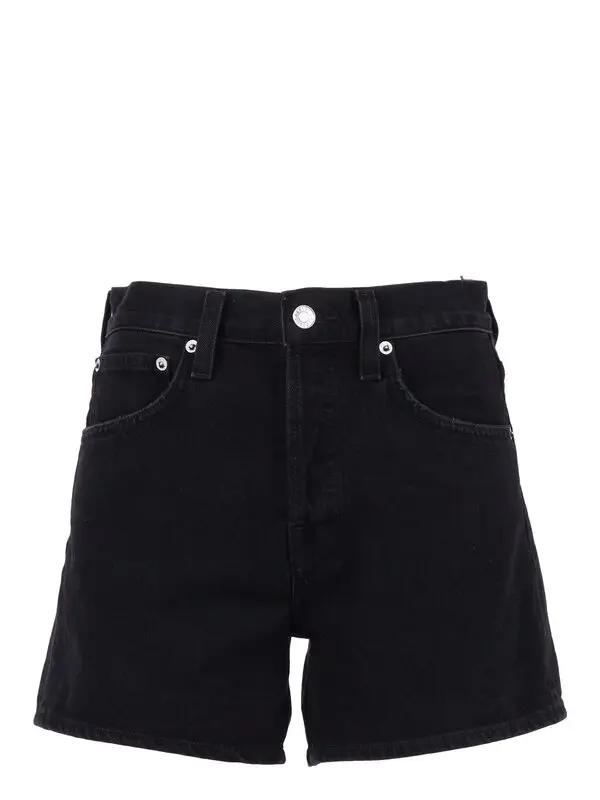 AGOLDE Parker Denim Short - Red