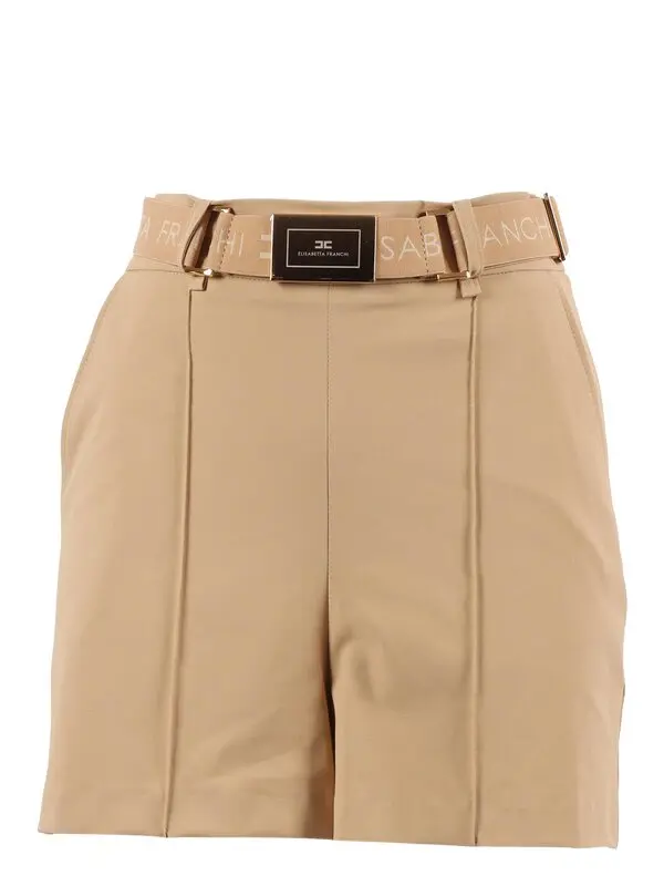 Elisabetta Franchi Short With Belt - Other