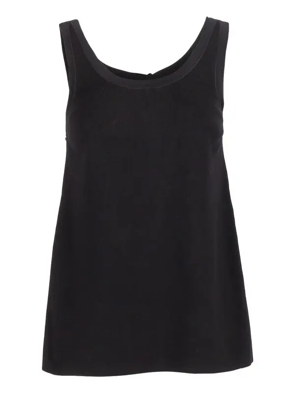 Elisabetta Franchi Knit Top - Red