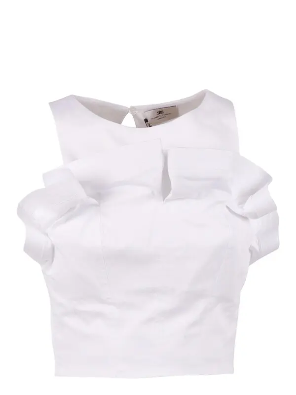 Elisabetta Franchi Top - White