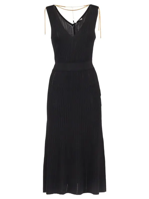Elisabetta Franchi Knit Dress - Red