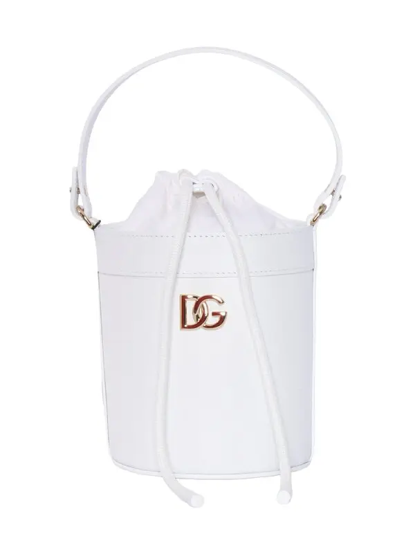 Dolce & Gabbana Bucket Bag - White