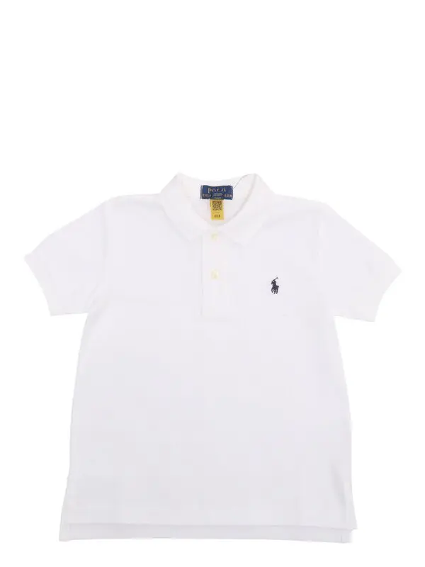 Polo Ralph Lauren Knit Polo Top - White