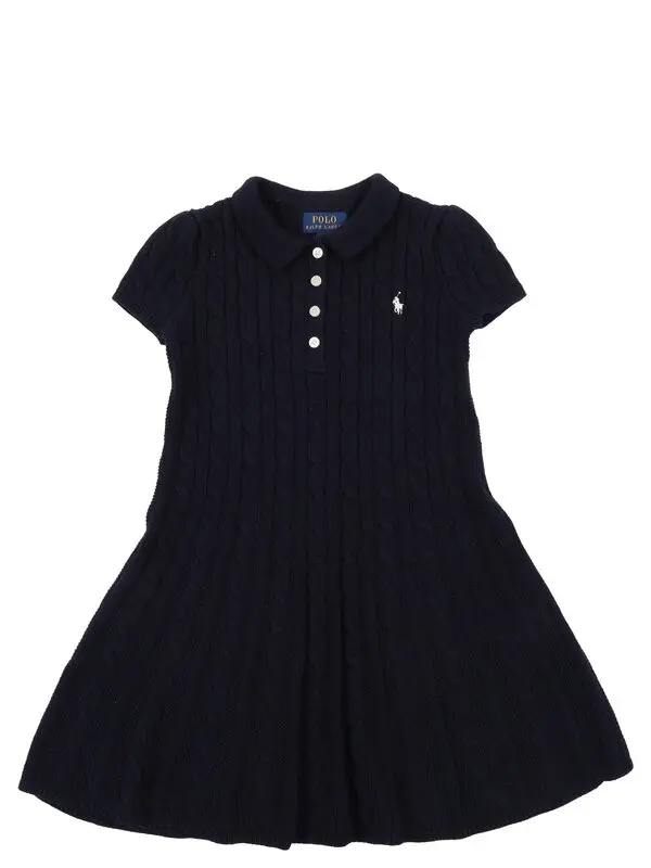 Polo Ralph Lauren Classic Cable Day Dress - Blu