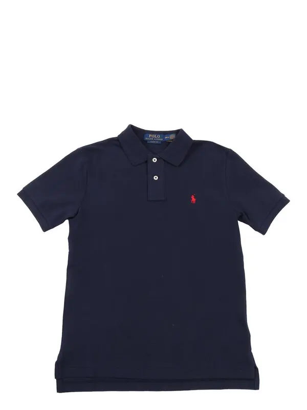 Polo Ralph Lauren Knit Polo Top - Blu
