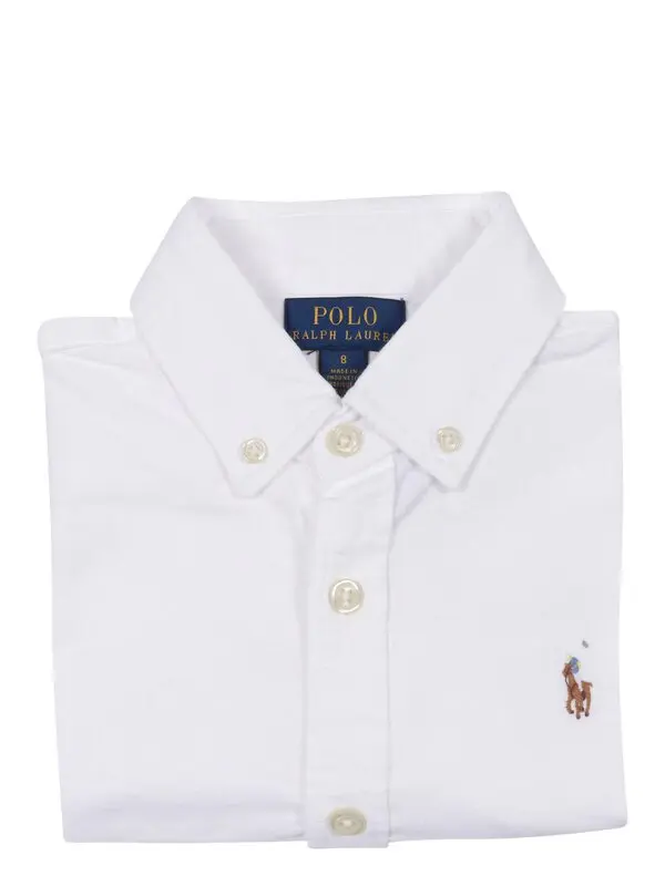 Polo Ralph Lauren Button Front Shirt - White