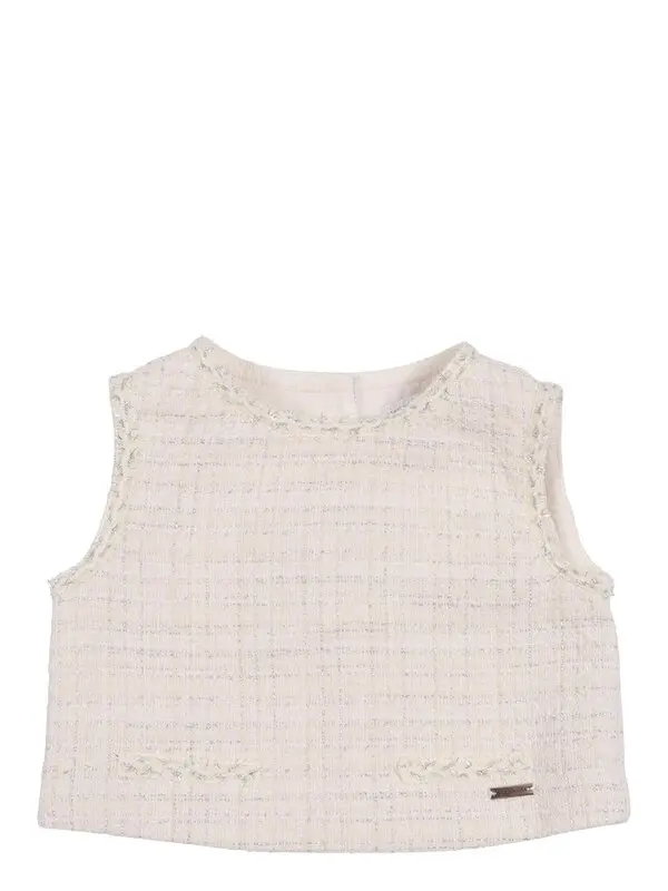 Monnalisa Bon Ton Boucle Melange Top - Other