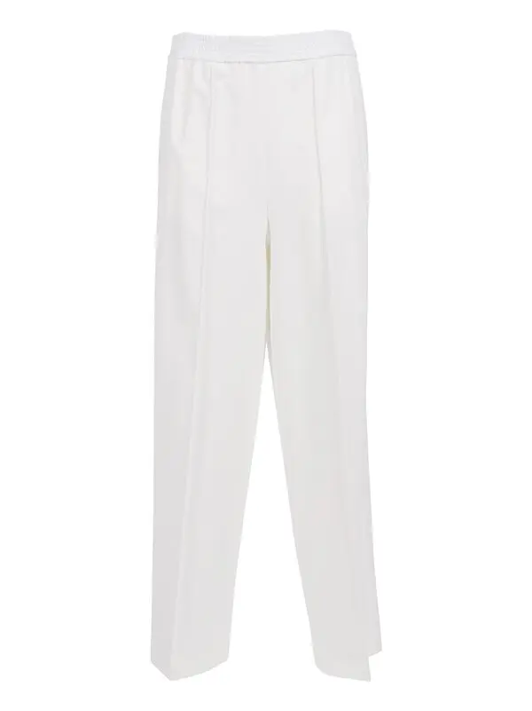 Fabiana Filippi Jersey Milano Trousers - White