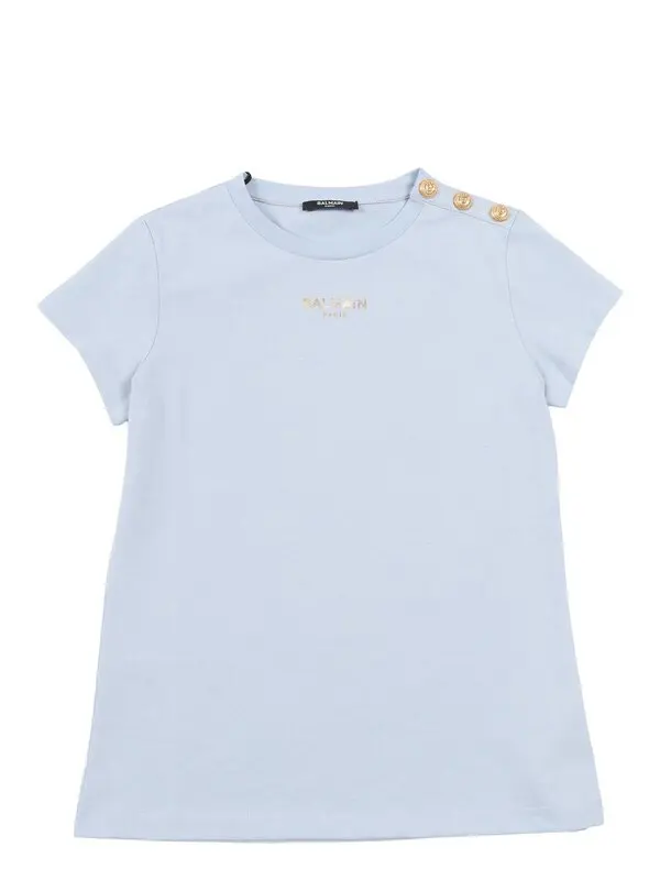 Balmain T-shirt Top - Blue