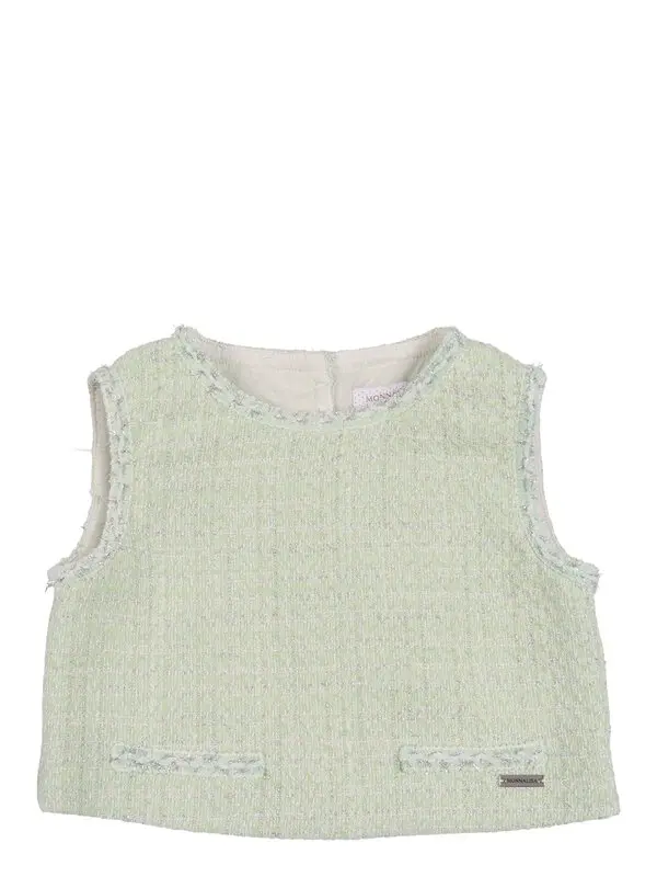 Monnalisa Boucle Top - Green